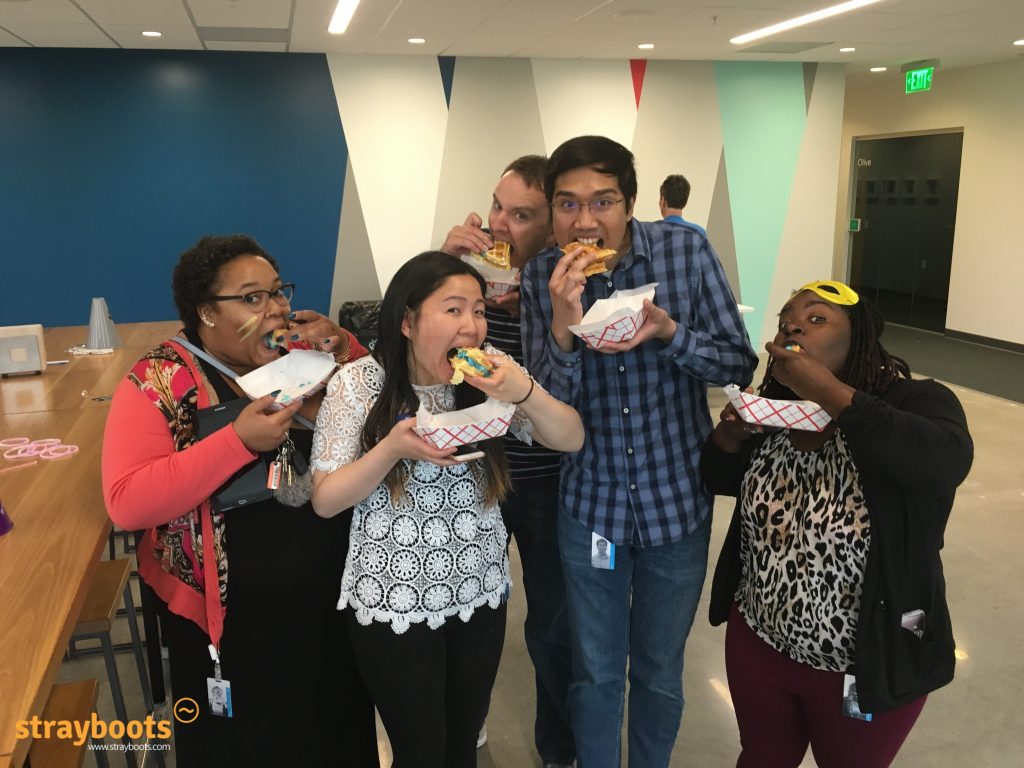 The Team Building Value of Eating Together - Strayboots